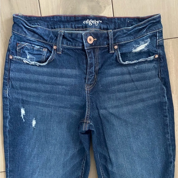 Maurices | Jeans | Edgely Boyfriend Low Rise Ripped Jean Womens Size 2 ...